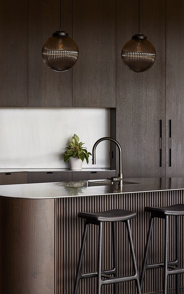 Maungakawa Home - VidaSpace Smoked Timber Veneer